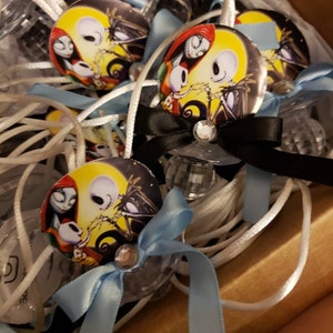 Stitch and Angel Gender Reveal Baby Shower Pacifiers Guest | Etsy