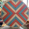 Round Wood Quilt Block Kit Unfinished DIY Home Décor Paint Painting ...
