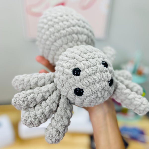 No Sew BABY Spider Crochet Pattern, Spider Amigurumi Pattern, Quick ...