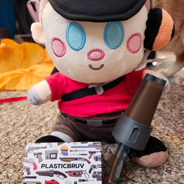 Team Fortress 2 Plushie Stickers/decals - Etsy
