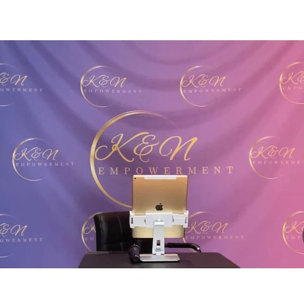 Customized Logos Photo Backdrop Step Repeat Logo Wall Photography ...