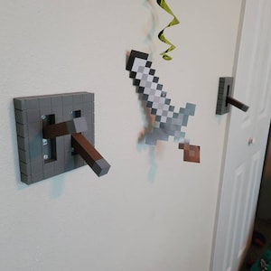 Minecraft-inspired Double Lever Light Switch Plate - Etsy