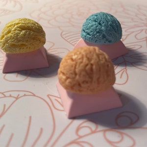 Pastel Pink Kawaii Cake Cupcake Candy Sweets Resin Keycaps - Etsy