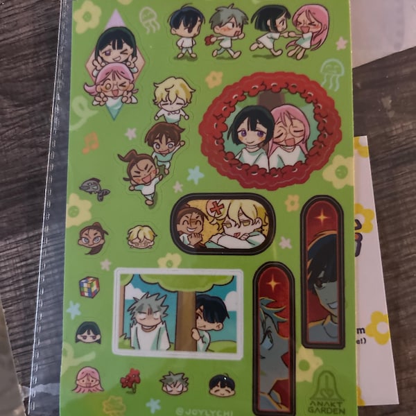 Alien Stage Sticker Sheet - Etsy