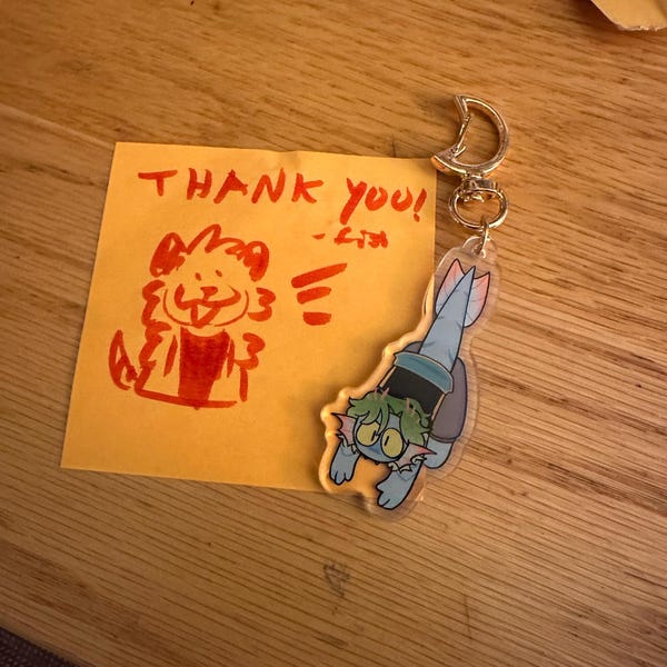 Gillion Tidestrider Keychain JRWI - Etsy