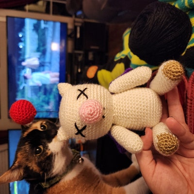 CROCHET PATTERN Amigurumi Final Fantasy X Moogle Doll by Mevvsan PDF ...
