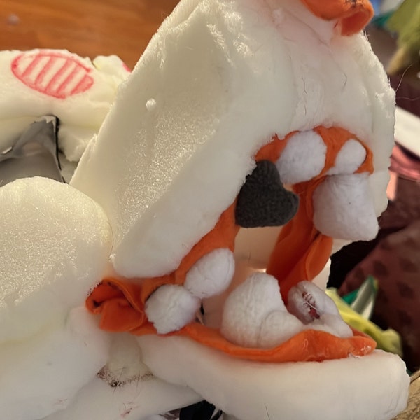 Plush Fursuit Jaw Set, Teeth With Gums Tutorial and Practice Pattern ...