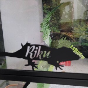 Customizable Name Green Tree Python Emerald Tree Boa Snake Vinyl Decal ...