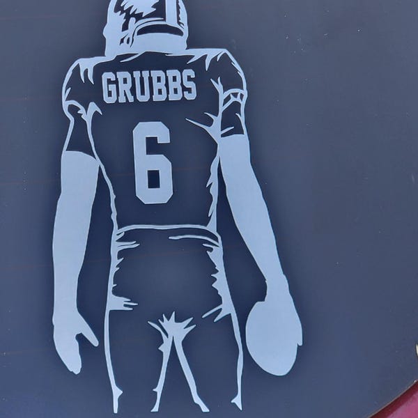 Personalized Cheer Car Decal • Cheerleader Decal With Name • Custom ...