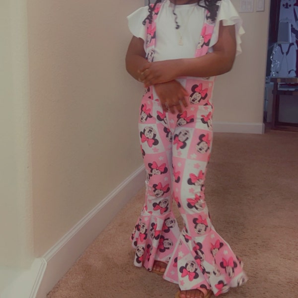 Ms Mouse Bell Set, ANY THEME, Mouse Theme Birthday, Girls Bell Bottoms ...