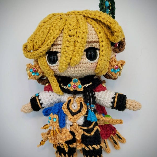 Crochet PDF Pattern: "kaveh" Chibi Amigurumi - Etsy