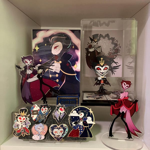 Prince Stolas Enamel Pin - Helluva Boss - Etsy