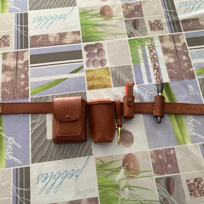 Tool Belt Pattern Leather DIY Pdf Download Hip Bag Video Tutorial - Etsy