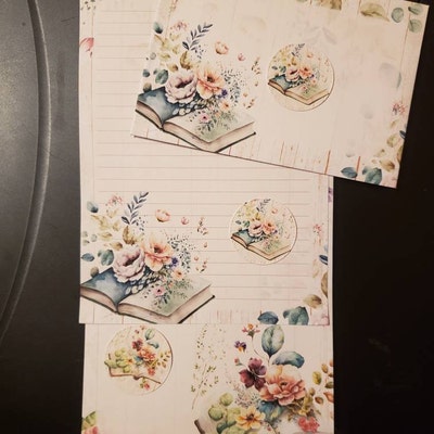 Magical Halloween A5 Letter Writing Paper, Cute Pastel Goth Stationery ...