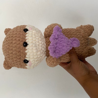 Amigurumi Otter Pattern, Plush Pattern, PDF Pattern, Stuffed Otter Toy ...