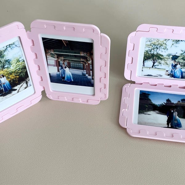 Instax Mini Photo Frames | Pack of 6 | Modular Wall Art & Table Top ...