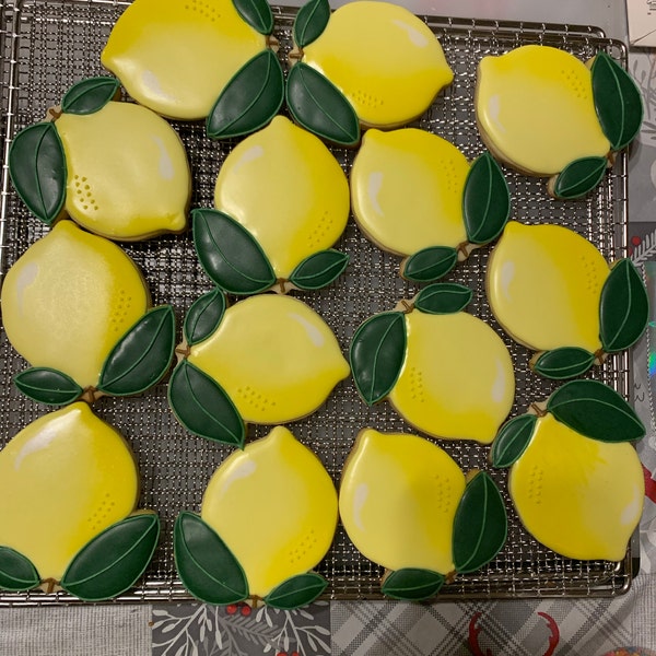 Lemon Cookie Cutter - Etsy