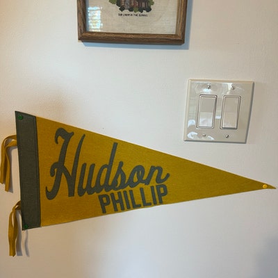 Custom Pennant Flag Personalized Mini Pennant Name Sign Baby - Etsy