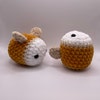 4-in-1 Bumble Bee Couple Bee-sties Crochet Patten - Etsy