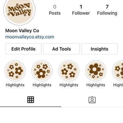 Funky Instagram Insta Story Cover Icons Retro Instagram - Etsy