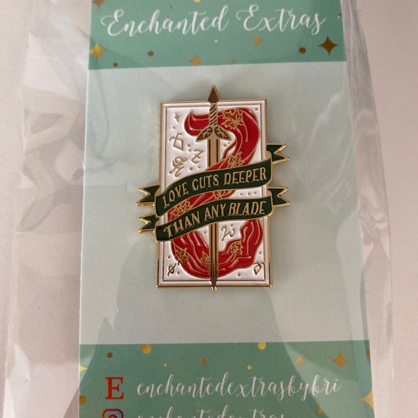 Chain of Gold Inspired Enamel Pin - Etsy