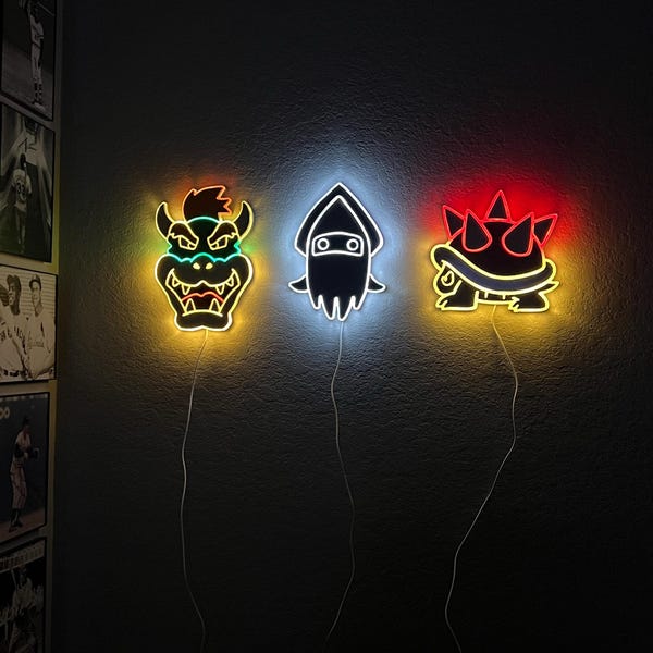 Bender Sign, Neon Like , LED, Bender Light Art , Bender Wall Decor ...