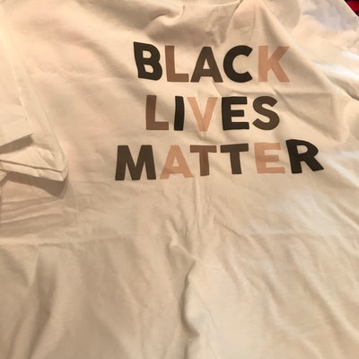 Black Lives Matter T-shirt 2 Colors BLM Tshirt, Justice Tshirt, BLM Tee ...