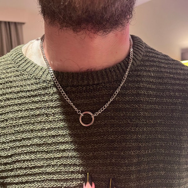 Vuro Silver Chain Link Bracelet in Stainless Steel Grunge Aesthetic ...