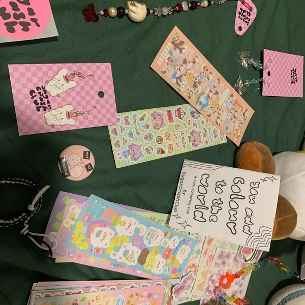 Pretty Odd Sticker Pack // Coquette Stickers - Etsy