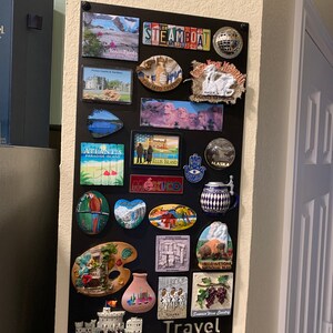 Travel Magnet Board 10in X 20in Adventures House Sign Metal Wall Art ...