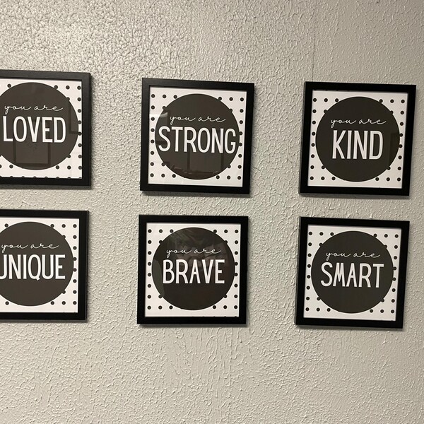 Classroom Decorations Printable Teacher Values Minimalistic Classroom ...