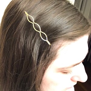 Minimalistic Hair Pin Geometric Bobby Pin Modern Bobby Pin | Etsy