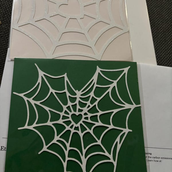Glitter Cardstock Spider Web Cutouts - Etsy