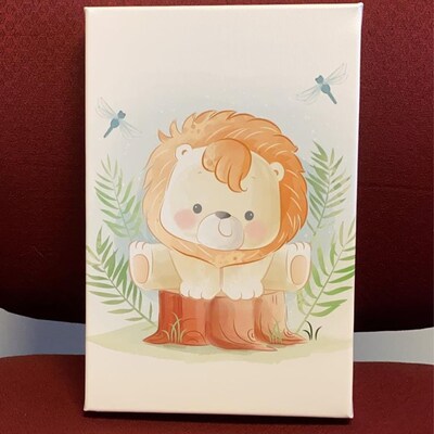 Personalized Princess Characters Custom Name Poster and Framed Canvas ...