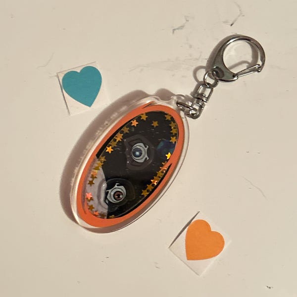 Portal 2 Wheatley Acrylic 2.5 Inches Double Sided Charm Keychains - Etsy