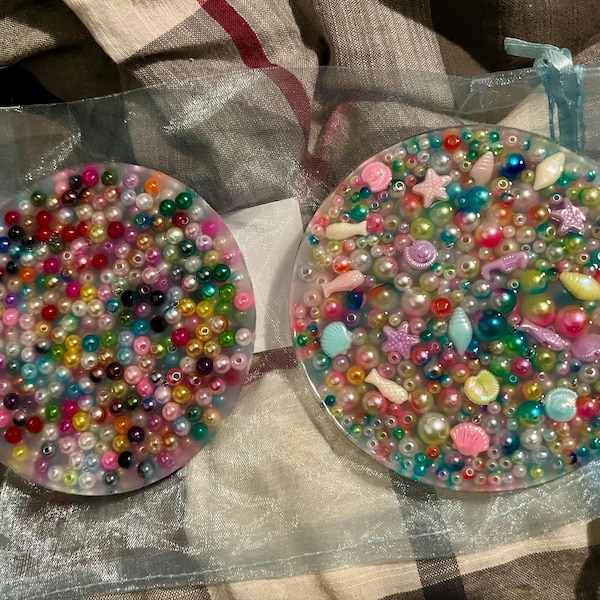 Seashell Bead Silicone Picking Pad for Skin Picking, Dermatillomania ...