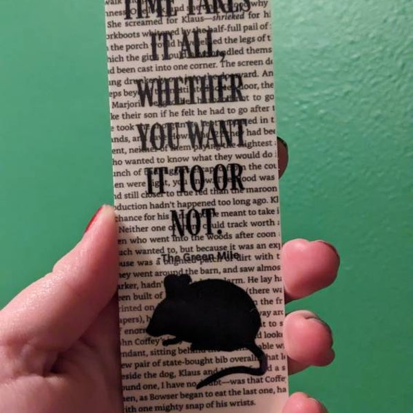 Stephen King Book Page Bookmarks, Stephen King Quotes, Bookish Bookmark ...