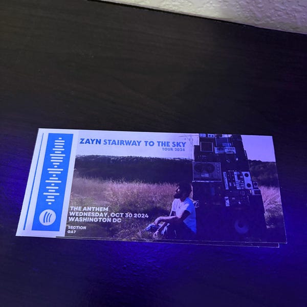 Sam Fender People Watching Tour 2025 Personalised Souvenir ...