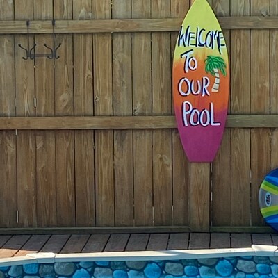 Life's Better at the Pool Life Ring please Note Description - Etsy