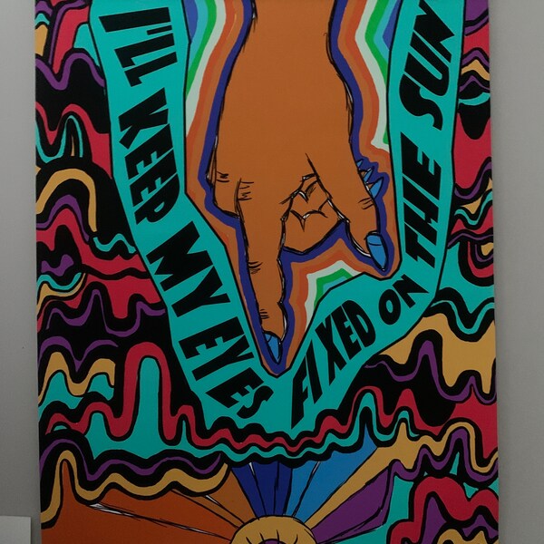 GLOSSY Psychic Snake Hands Art Print Gothic, Macabre, Psychedelic ...