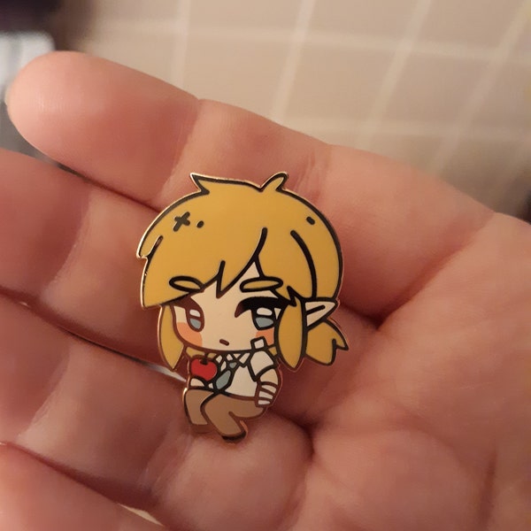 BOTW School Days Zelda & Link Hard Enamel Pins / Legend of Zelda ...