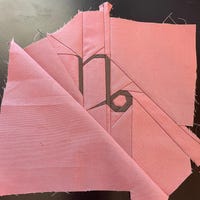 Origami Crane FPP Foundation Paper Piecing Quilting Project Block ...