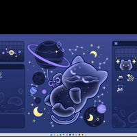 Windows and Mac Magic Desktop Theme Background Wallpaper Organizer Set ...