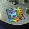 The Simpsons Mr Sparkle Sticker - Rainbow Foil Hologram - Etsy