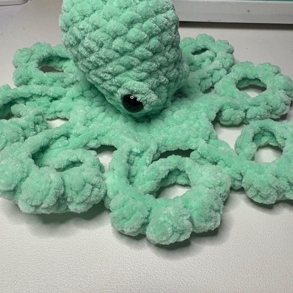 NO-SEW Crochet PATTERN: Paula the Octopus (english/français) - Etsy UK