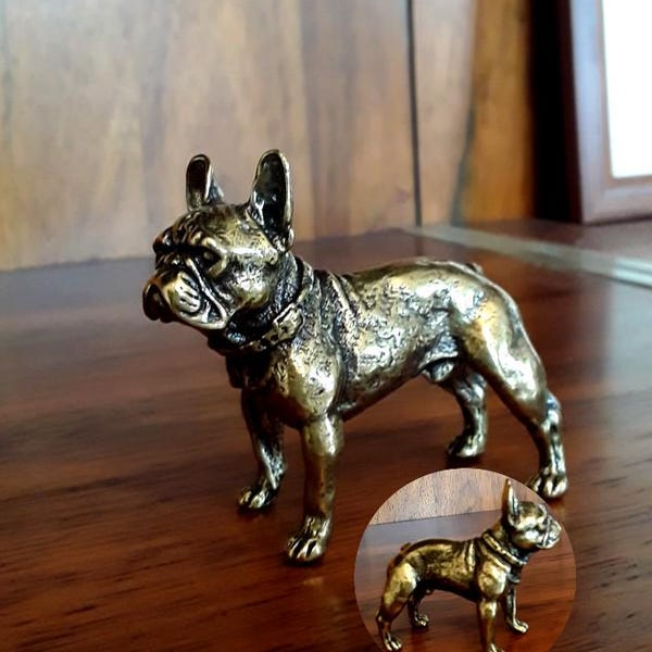 Little Hummingbird Miniature, Solid Brass Flying Bird Figurine, Curious ...