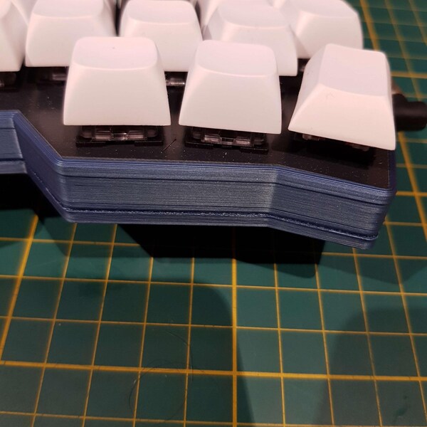 Choc V1 Keycaps - MCC or MBK Convex - POM Material - Etsy