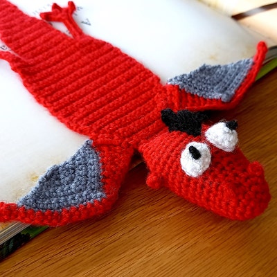 Dragon Bookmark Crochet Pattern Amigurumi PDF Pattern - Etsy