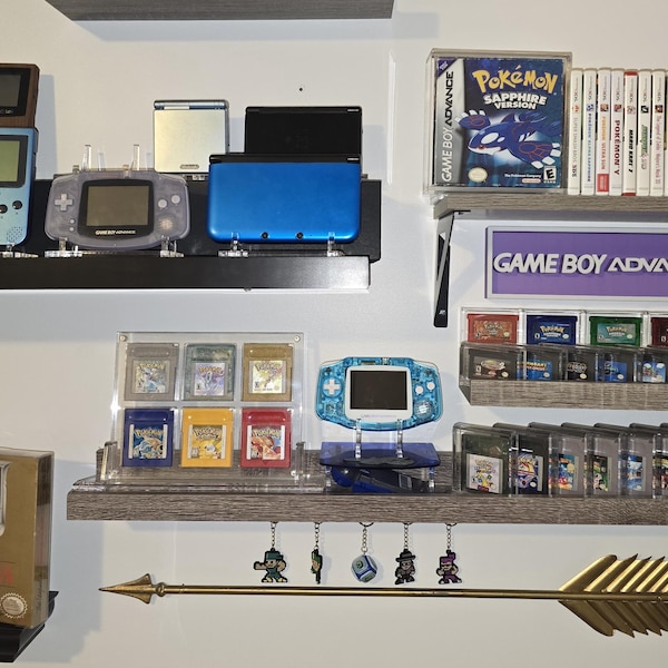 SET OF 5 Switch Game Case Cartvault Acrylic Nintendo Switch Storage ...