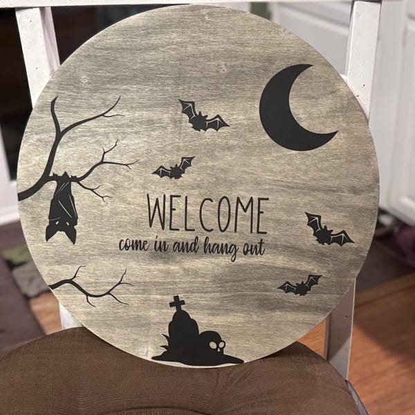 Hi Highland Cow Digital Design, Welcome Door Hanger Cut File, Farmhouse ...